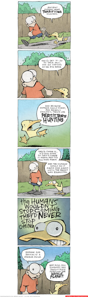 Terrifying Hunters - Sheldon® Comic Strip