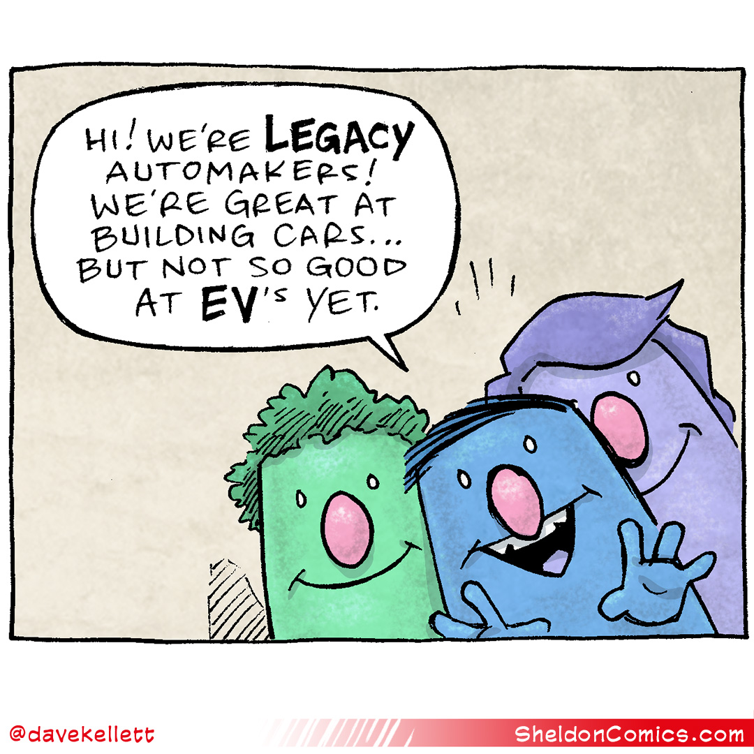 Automakers - Sheldon® Comic Strip