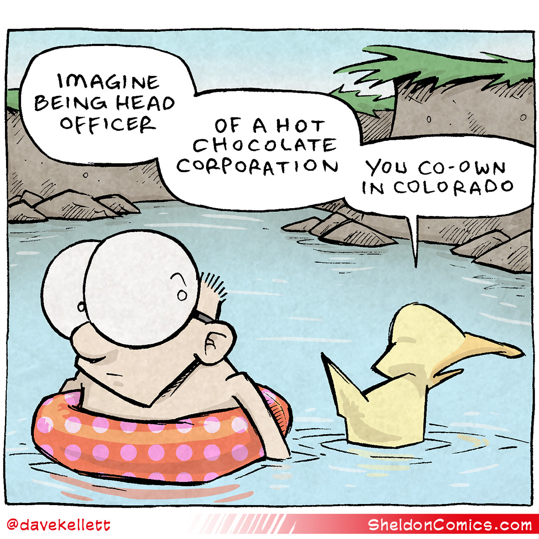 Chocolate Corporation - Sheldon® Comic Strip