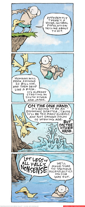 Global Population - Sheldon® Comic Strip