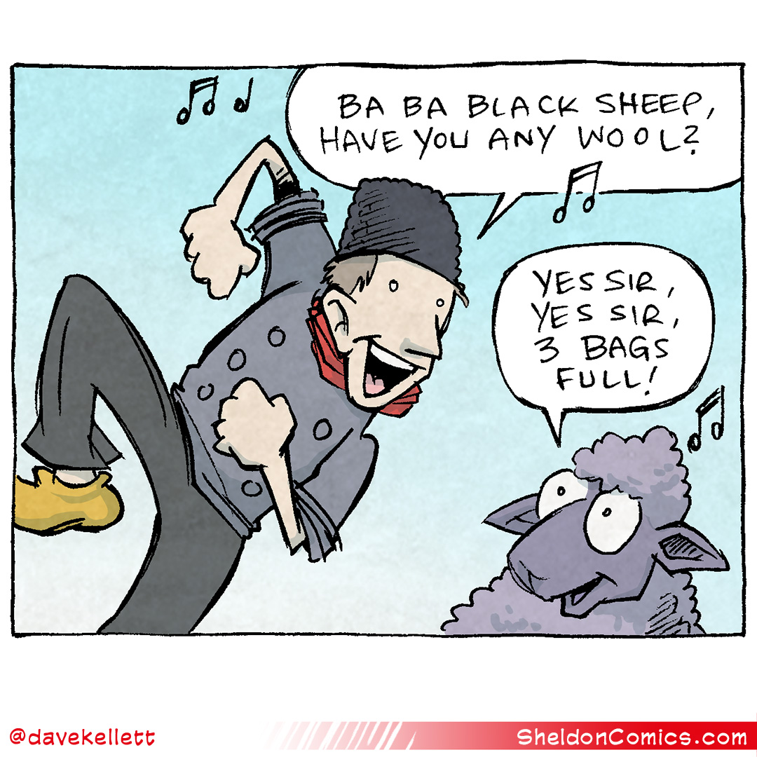 Black Sheep - Sheldon® Comic Strip