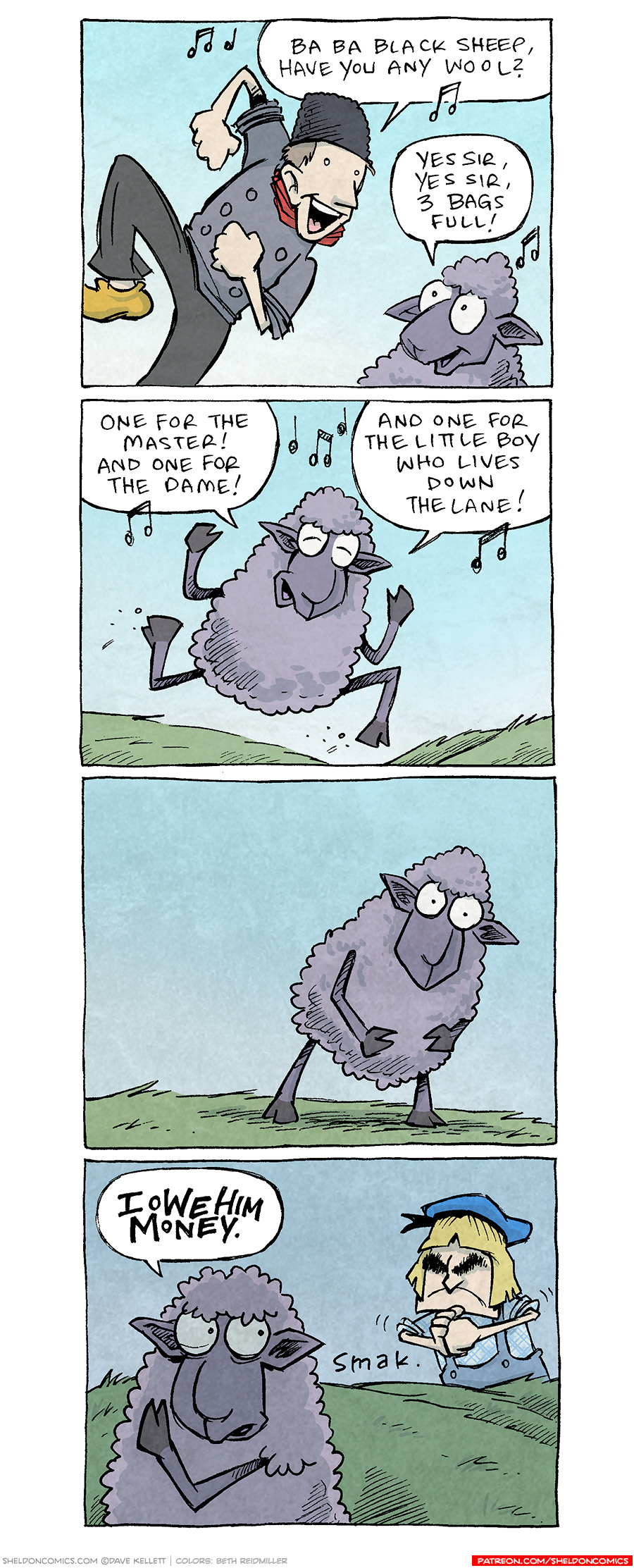 Black Sheep - Sheldon® Comic Strip