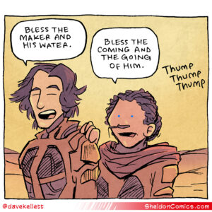 History's Greatest Boulder - Sheldon® Comic Strip