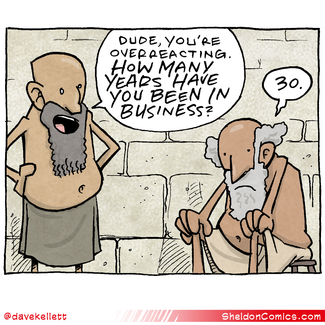 Complaint Tablet of Ea-Nasir - Sheldon® Comic Strip