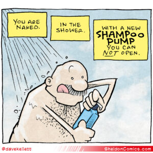History's Greatest Boulder - Sheldon® Comic Strip