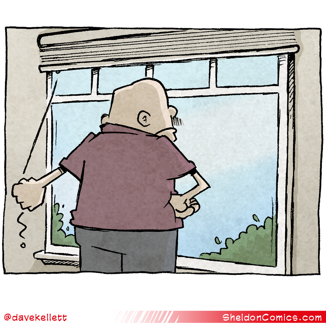 Driveway - Sheldon® Comic Strip