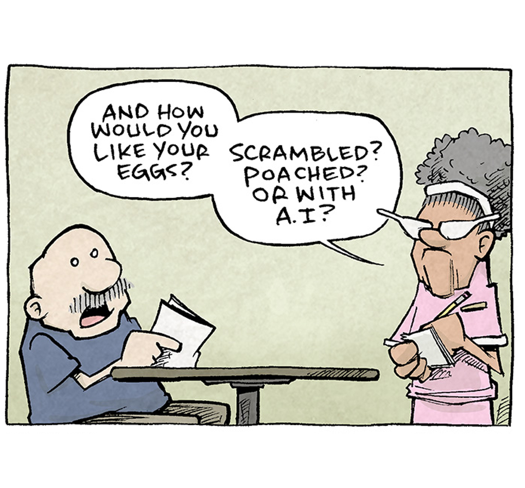 Over Easy - Sheldon® Comic Strip