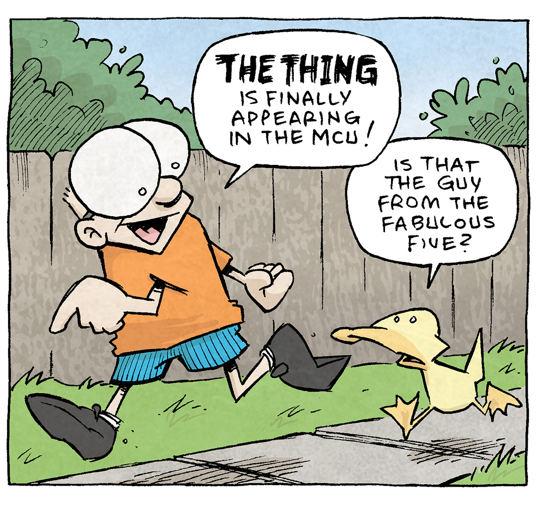 The Thing - Sheldon® Comic Strip