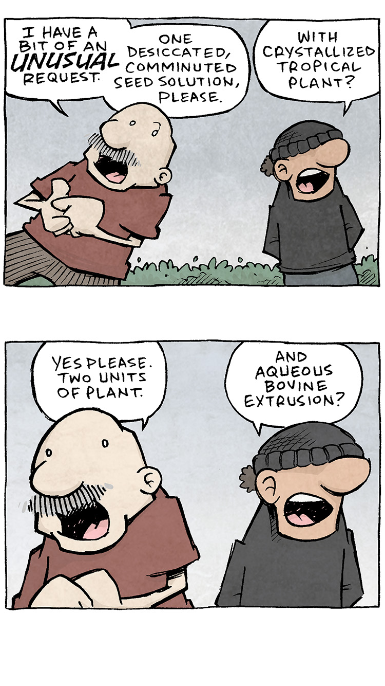 An Unusual Request - Sheldon® Comic Strip