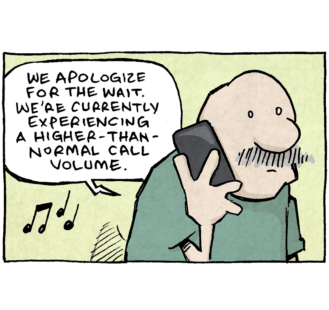 We Apologize - Sheldon® Comic Strip