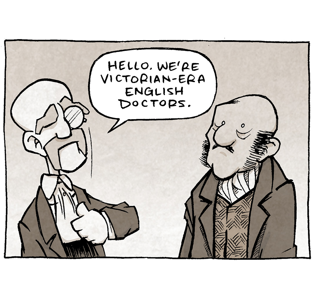 Victorian Diseases - Sheldon® Comic Strip