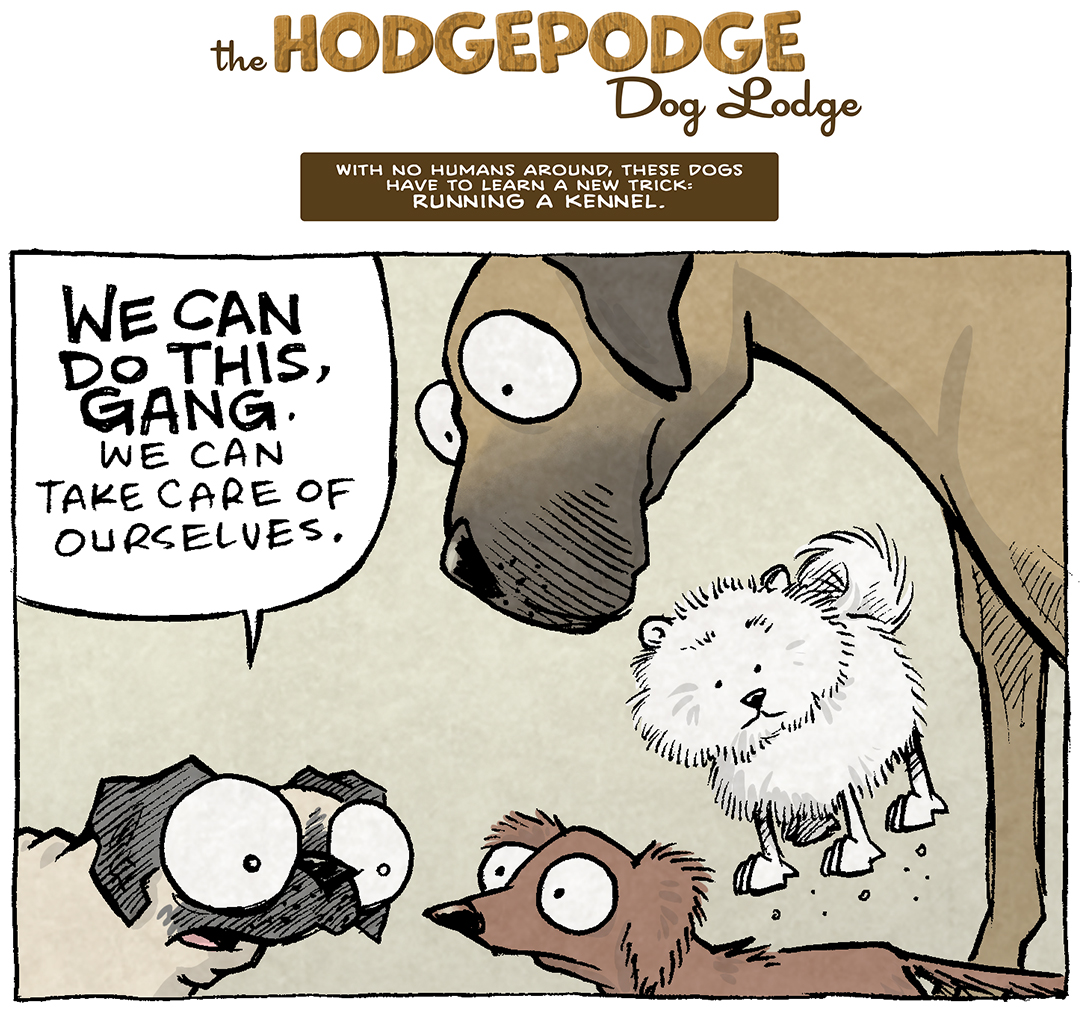 The Hodgepodge Dog Lodge 6 - Sheldon® Comic Strip