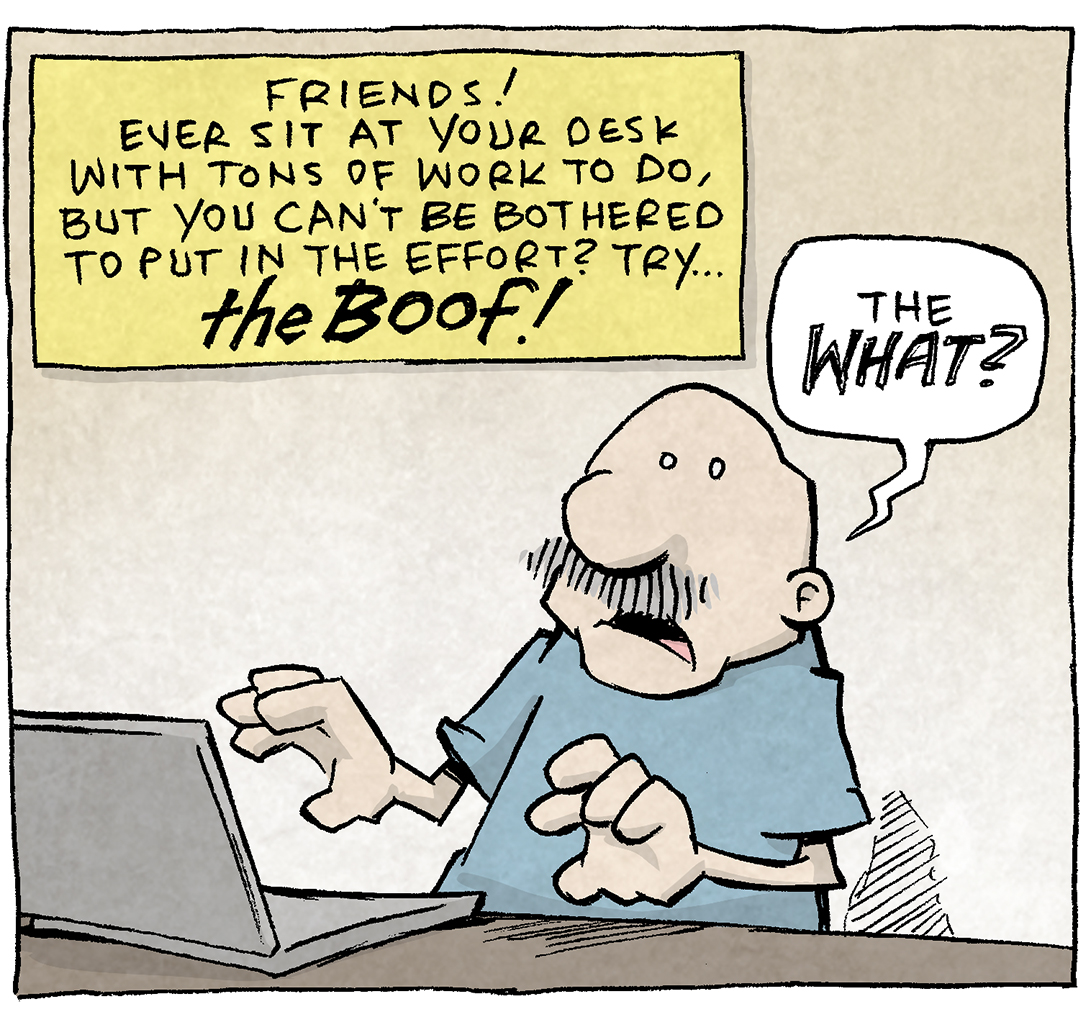boof - Sheldon® Comic Strip