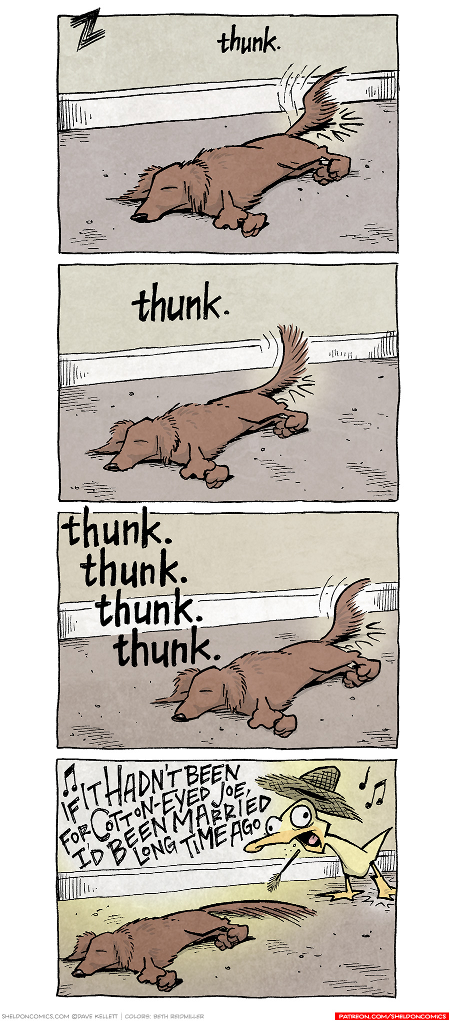 Thunk - Sheldon® Comic Strip