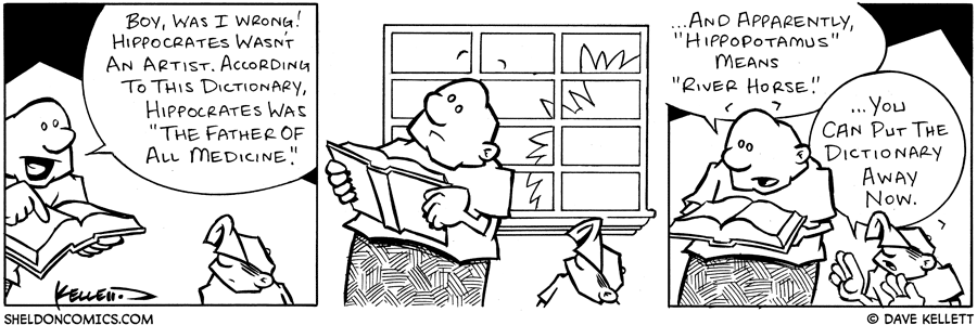 2004-01-08 - Sheldon® Comic Strip