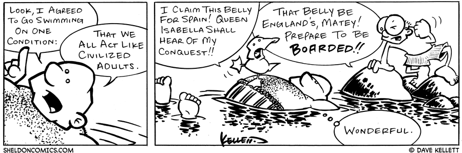 2004-04-22 - Sheldon® Comic Strip