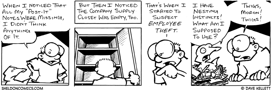 2004-08-09 - Sheldon® Comic Strip