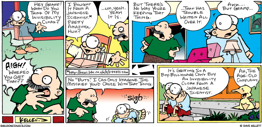 2004-11-07 - Sheldon® Comic Strip