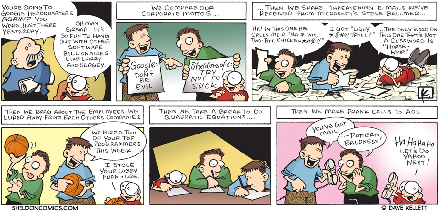 2005-10-09 - Sheldon® Comic Strip