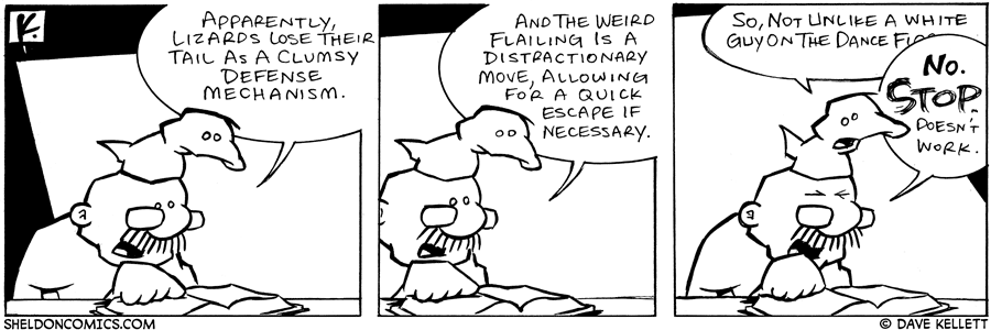 Defense Mechanism - Sheldon® Comic Strip