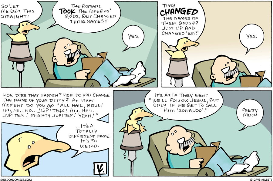 Will Arthur understand the reason behind Roman Gods names? - Sheldon ...