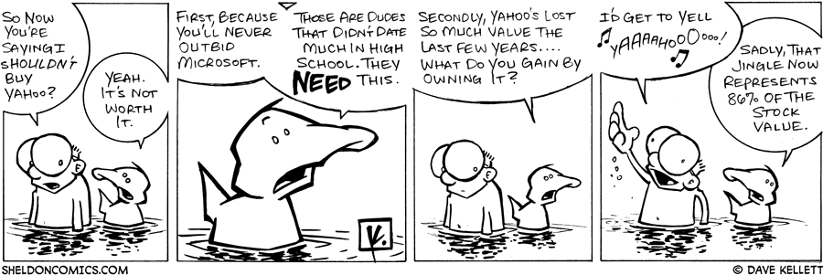 Arthur tells Sheldon that he... - Sheldon® Comic Strip