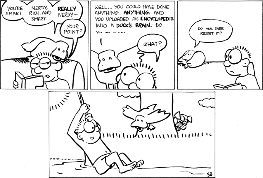 Who was the guest cartoonist on this strip? - Sheldon® Comic Strip