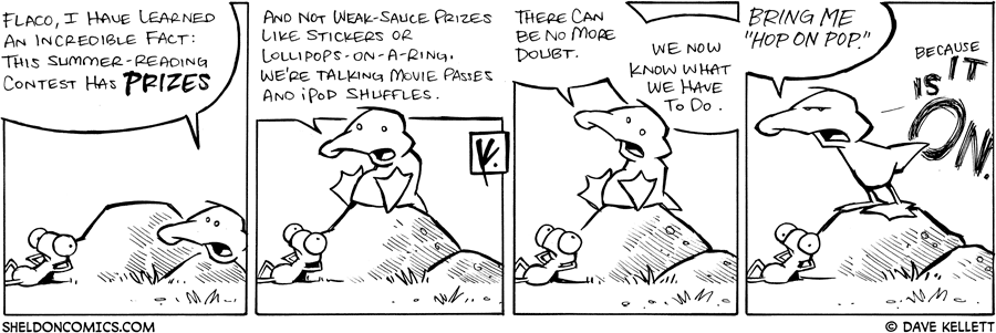 What has Arthur decided? - Sheldon® Comic Strip