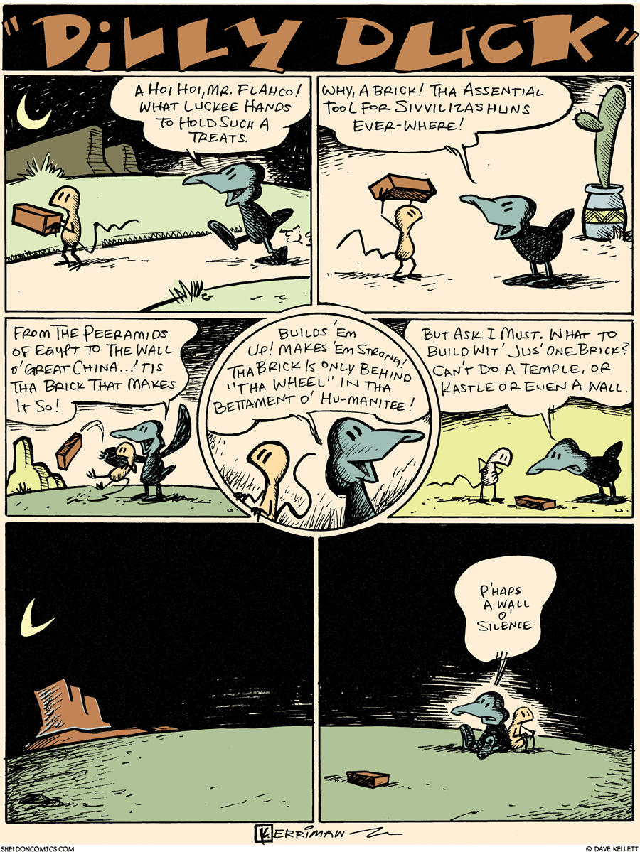 Dilly Duck! - Sheldon® Comic Strip