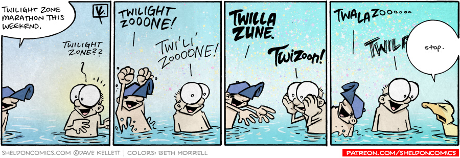 What's this weekend? - Sheldon® Comic Strip