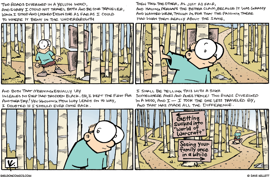 Where is Sheldon? - Sheldon® Comic Strip