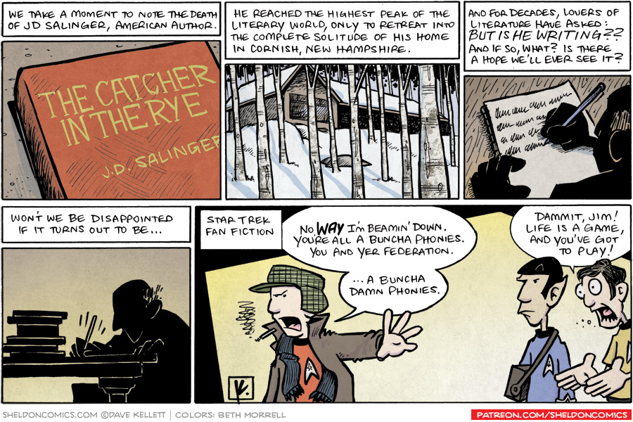 We take a moment to... - Sheldon® Comic Strip