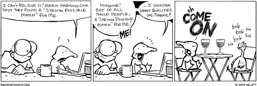 What is Arthur excited about? - Sheldon® Comic Strip