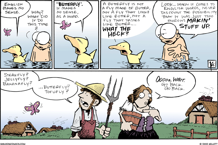 English Makes No Sense Because Sheldon Comic Strip english-makes-no-sense-because-sheldon-comic-strip