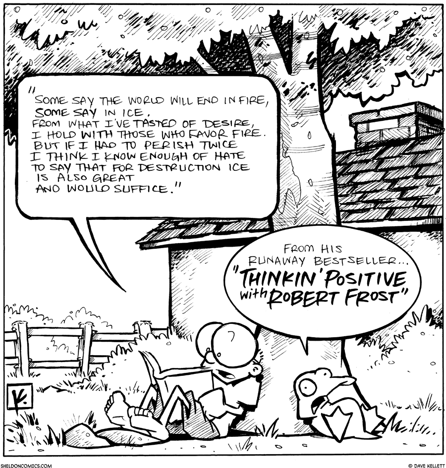 Sheldon reads aloud... - Sheldon® Comic Strip