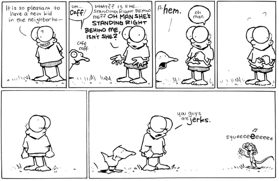 Sheldon keeps practicing, but... - Sheldon® Comic Strip