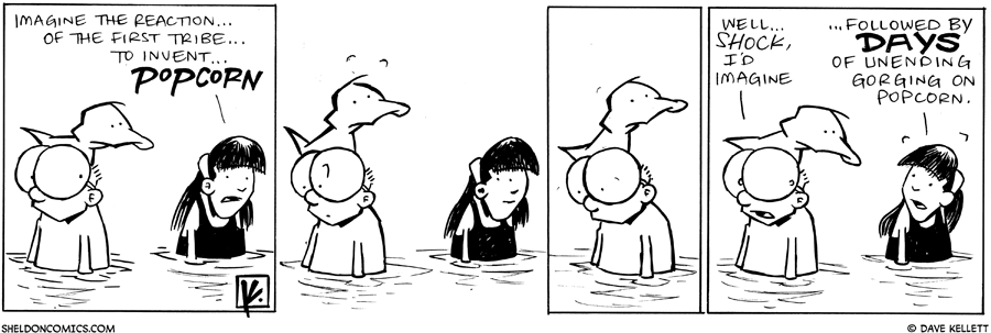 Imagine the reaction of... - Sheldon® Comic Strip
