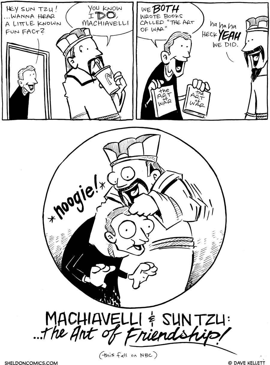 Want to hear a little known fun fact? - Sheldon® Comic Strip