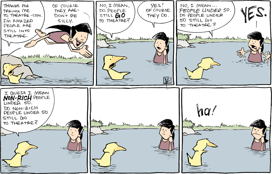 Theatre-Con, part 7 - Sheldon® Comic Strip