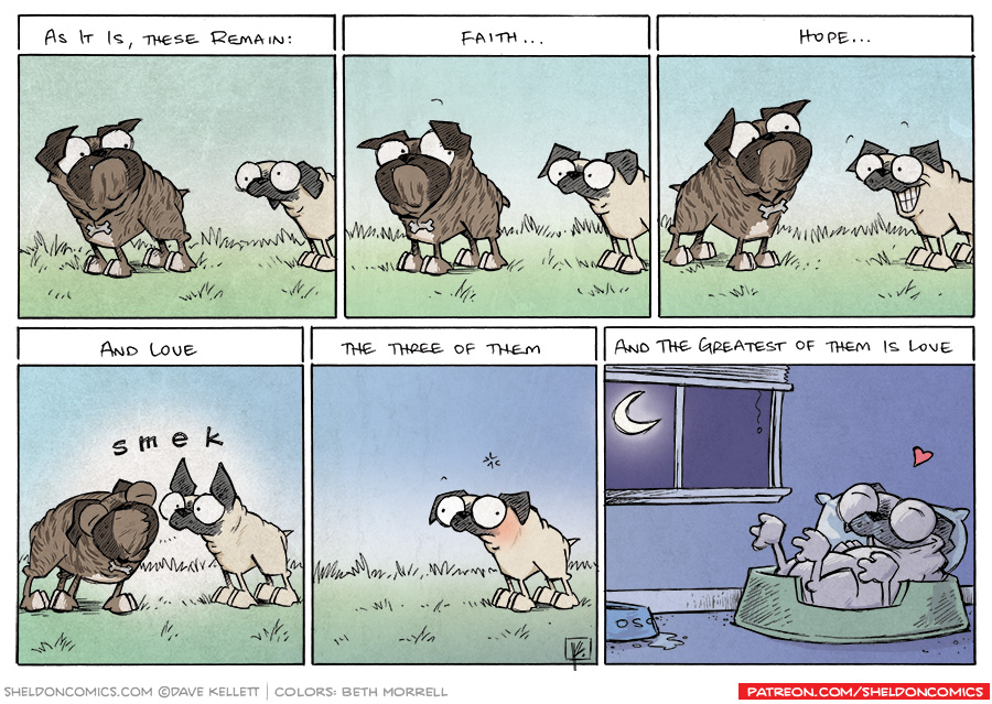 Puppy Love, part 5 - Sheldon® Comic Strip