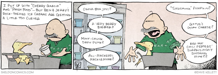 Ice-T's Iced Tea - Sheldon® Comic Strip