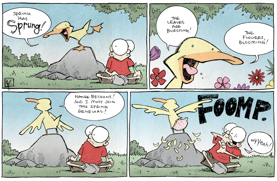 Spring has Sprung! Part 1 - Sheldon® Comic Strip