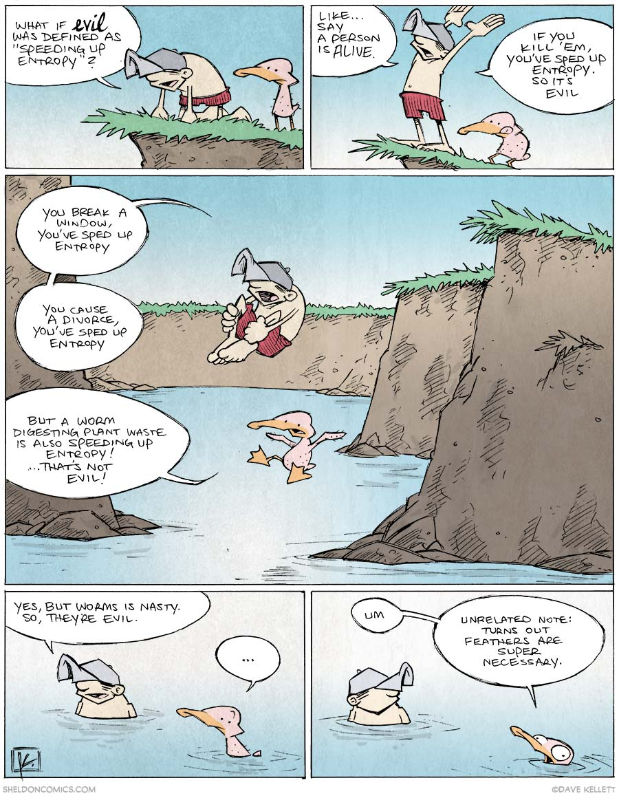 Entropy - Sheldon® Comic Strip