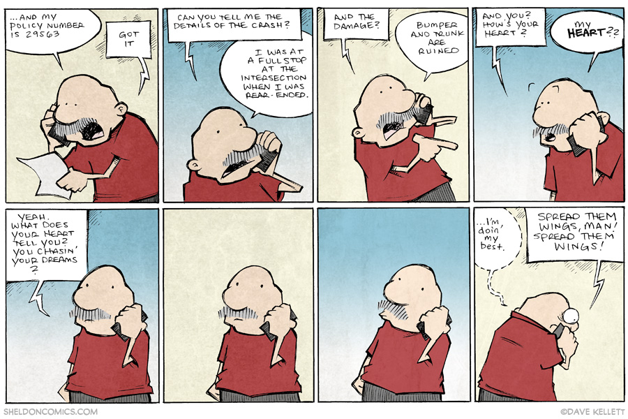 Insurance - Sheldon® Comic Strip