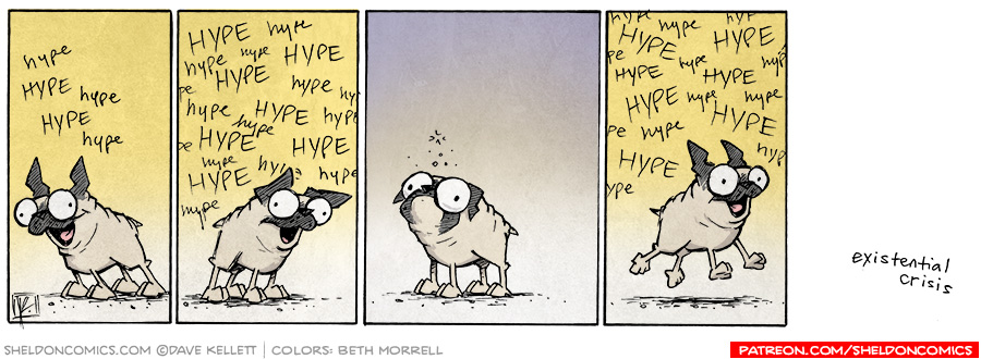 Existential Crisis - Sheldon® Comic Strip