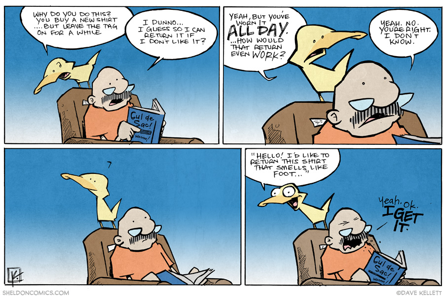 Tagged - Sheldon® Comic Strip