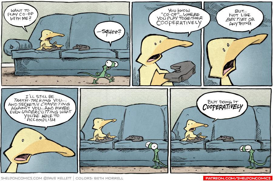 It'll Be Super Fun. Promise. - Sheldon® Comic Strip