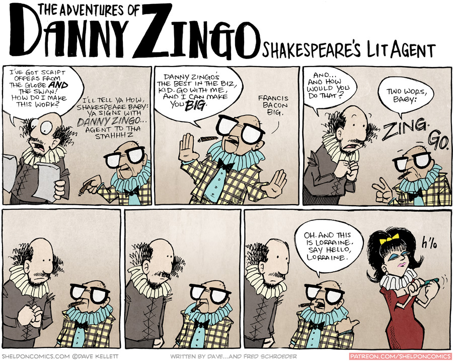 Danny Zingo: Part 1 - Sheldon® Comic Strip
