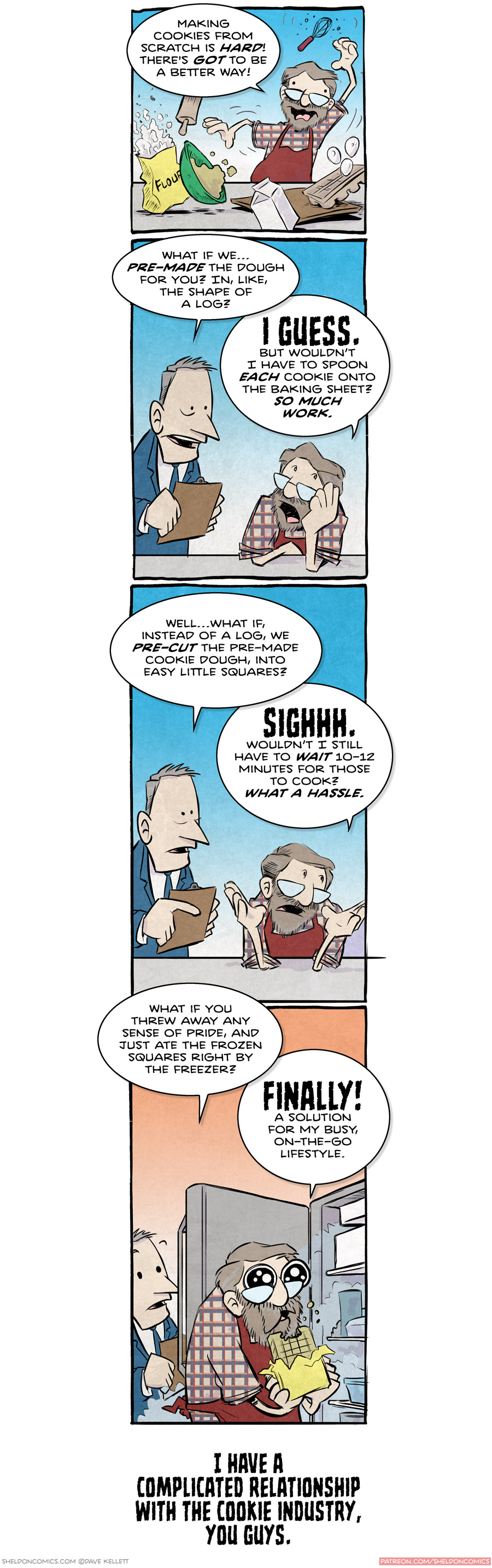 There's GOT to be a better way!!! - Sheldon® Comic Strip