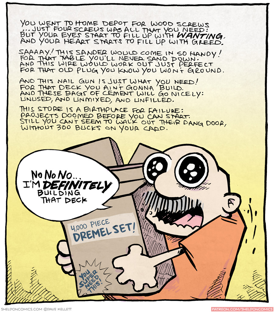 Tools - Sheldon® Comic Strip